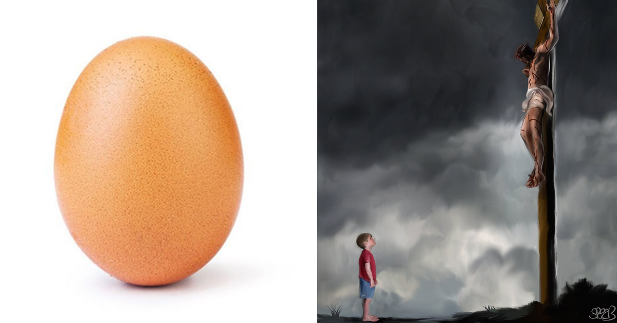 Egg pic got 25 million likes on instagram - But a picture of Jesus got ...
