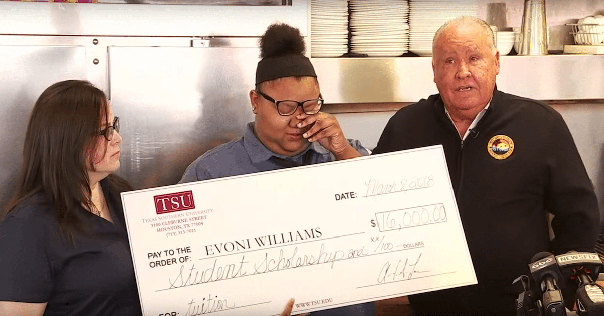 Teen Waitress Is Stunned After Her Act Of Kindness Got Her A College
