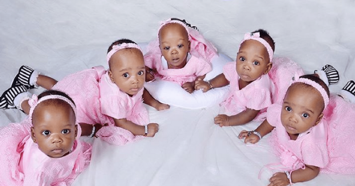 See The Adorable Quintuplets Princesses Who Are Winning Hearts All Over ...