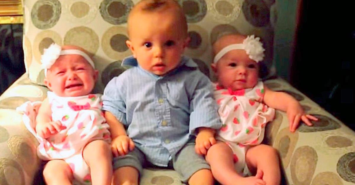 Toddler Meets Twin Cousins For 1st Time & His Reaction Says It All ...