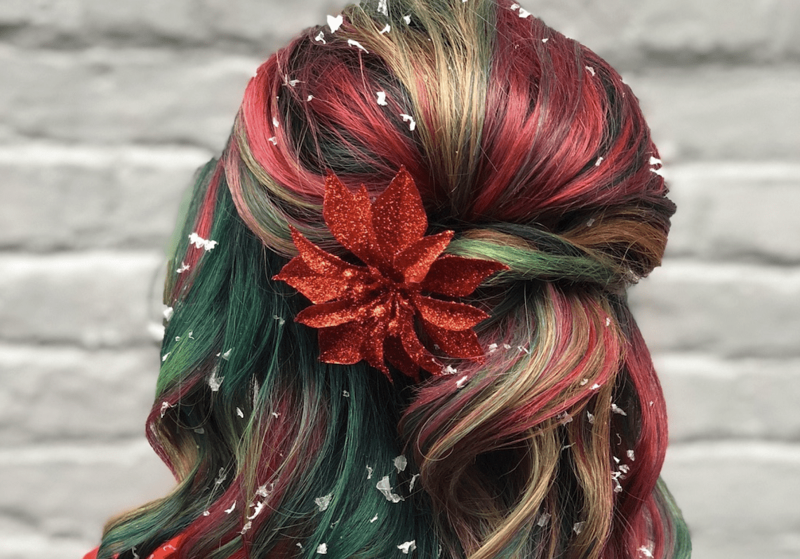 This Christmas-Inspired Hair Will Get You In The Holiday Spirit - Jesus ...