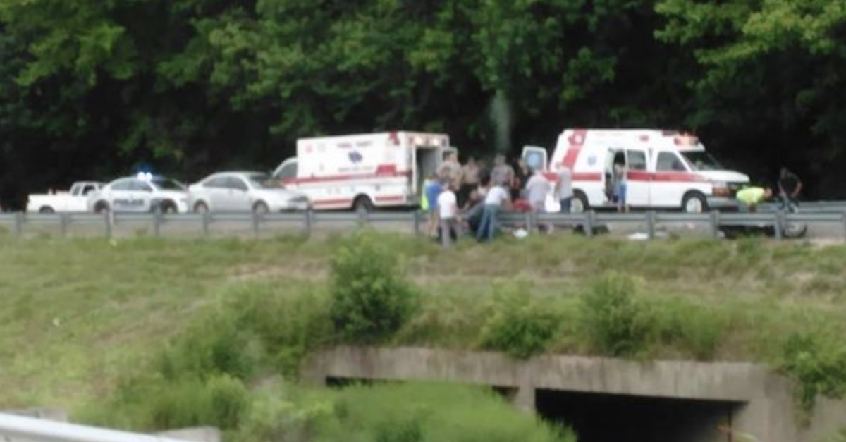 Driver's photo captures what many are calling an 'Angel' hovering in ...