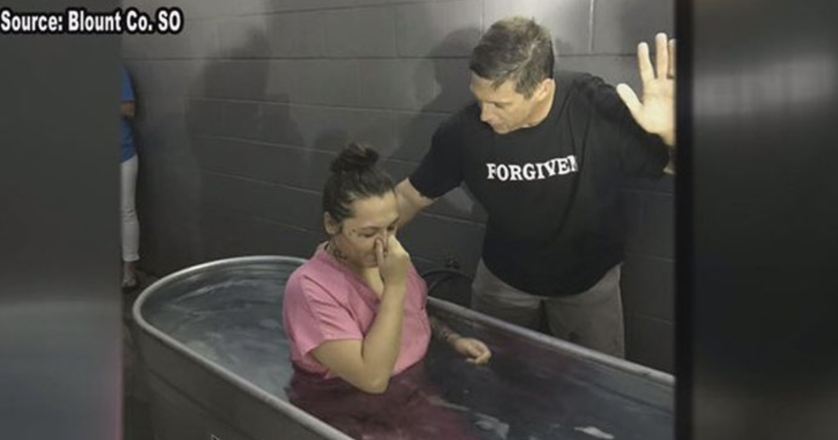 16 female inmates baptized in Alabama, turn to Jesus Christ — ‘I was ...